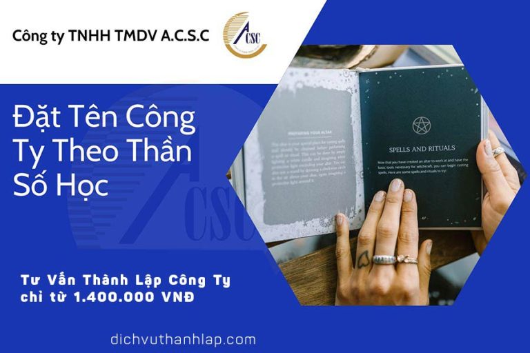 Đặt Tên Công Ty Theo Thần Số Học | Phân Tích Thực Tế